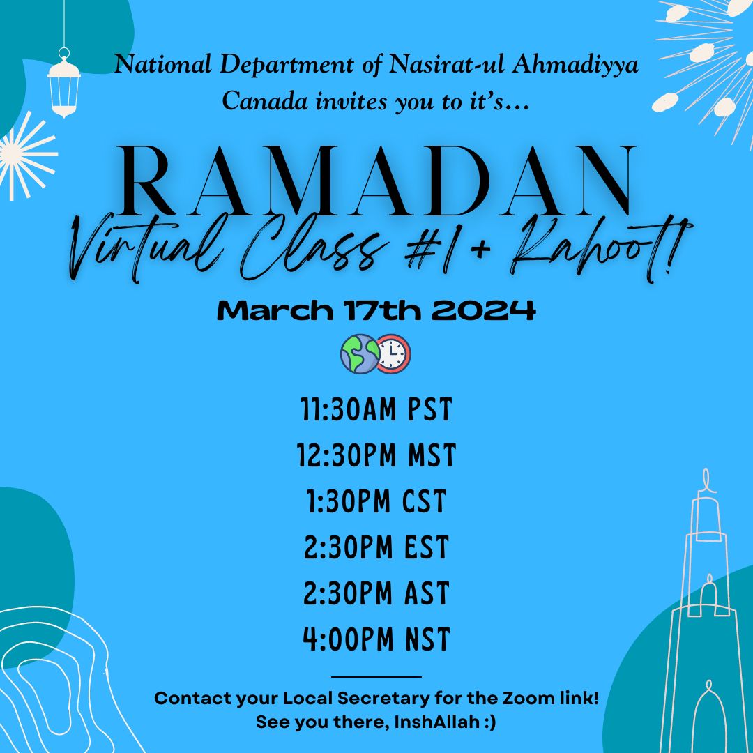 Ramadan Challenge – Nasirat Canada