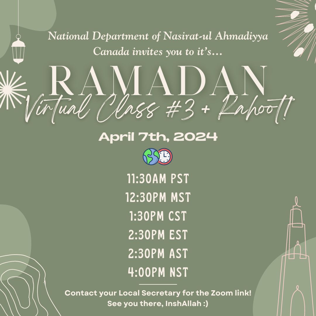 Ramadan Challenge – Nasirat Canada